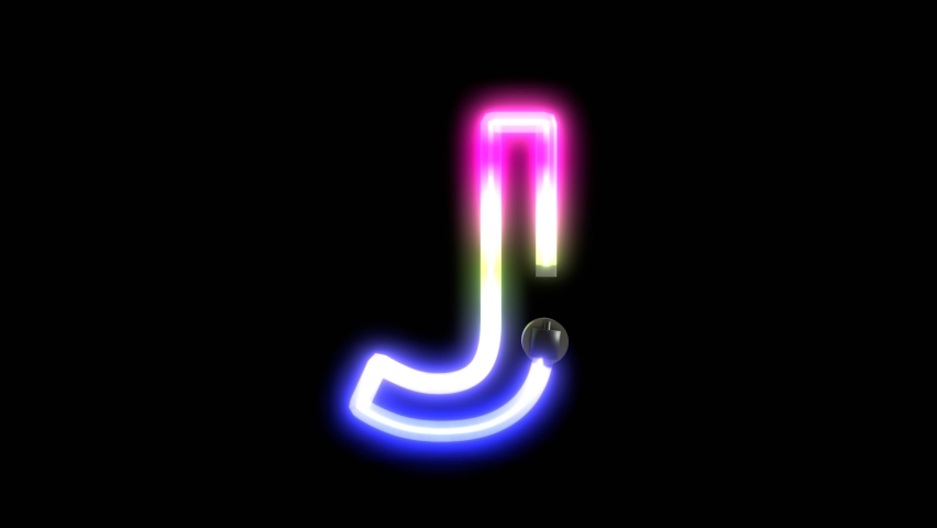 4 Neon purple letter j Stock Video Footage - 4K and HD Video Clips ...