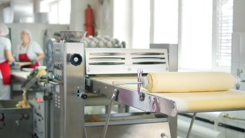 Industrial Food Factory Bakeryproduction Confectionery Products Stock ...