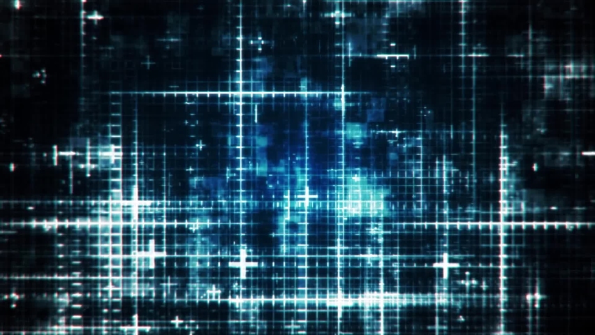 digital grid loop background material Stock Footage Video (100% Royalty ...