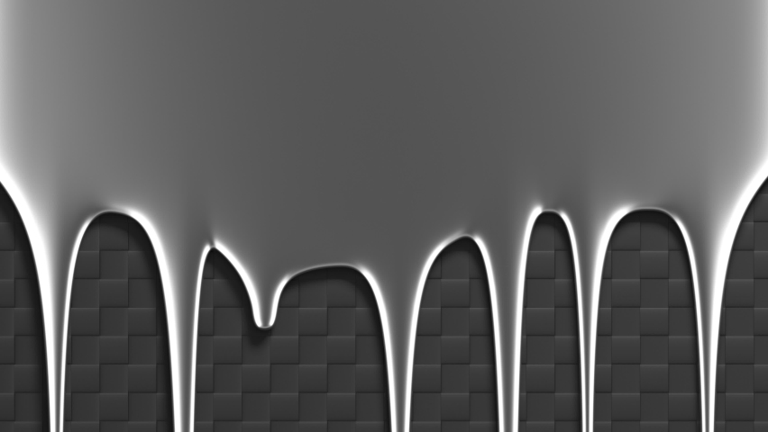 molten silver drips on carbon background Stock Footage Video (100% ...