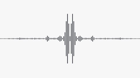 Audio Spectrum Line Wave Background 4k Stock Footage Video (100% ...