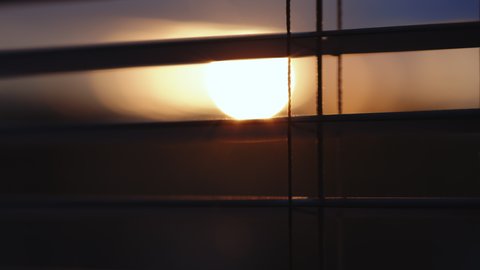 Abstract Blurred Sunlight Goes Through Window Stock Footage Video (100% ...