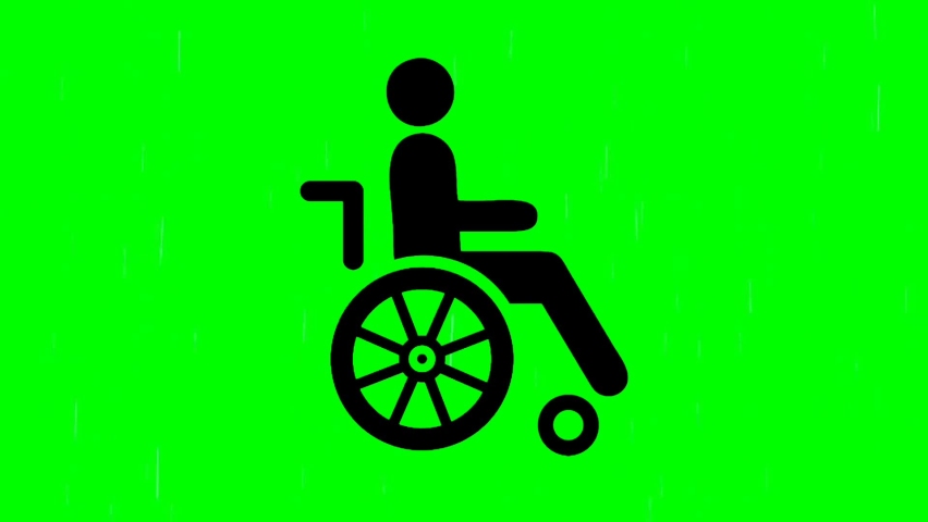 Physical impairment icon Stock Video Footage - 4K and HD Video Clips ...