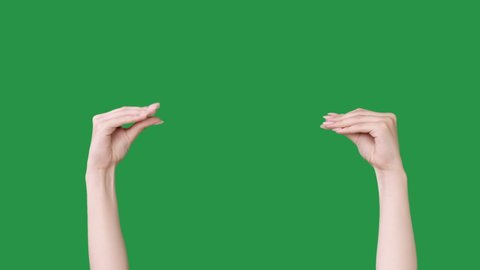 Blah Hand Talk Gesture Chatting Communication Stock Footage Video (100% ...