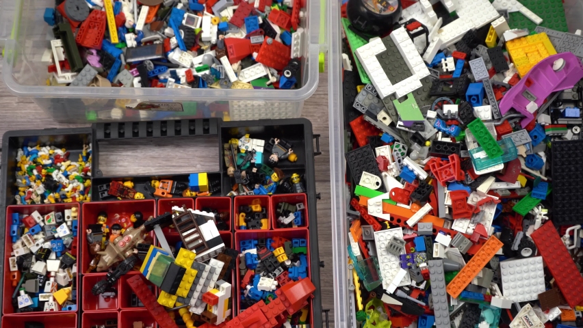 Lego bricks stacked Stock Video Footage - 4K and HD Video Clips ...