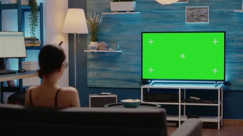 Technology Tracking Green Screen Stock Footage Video (100% Royalty-free ...