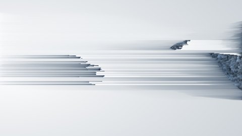 Dynamic Pixel Sorting Animation Abstract Animated Stock Footage Video ...