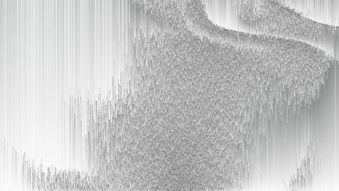 Dynamic Pixel Sorting Animation Abstract Animated Stock Footage Video ...