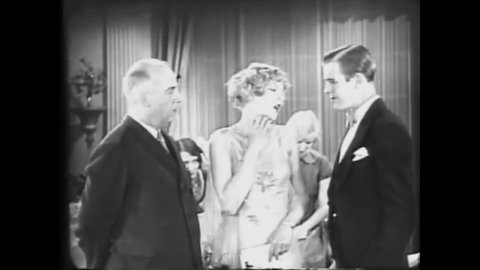 Circa 1928 This Silent Comedy Flapper Stock Footage Video (100% Royalty ...