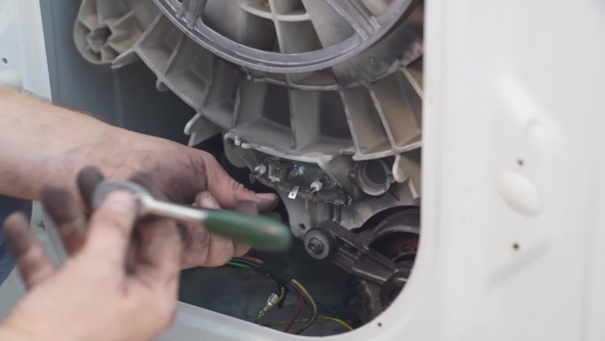2,824 Repair of washing machine Stock Video Footage - 4K and HD Video ...