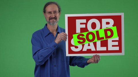 Happy sold sign Stock Video Footage - 4K and HD Video Clips | Shutterstock