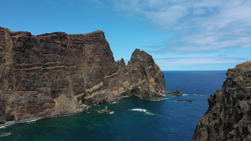 landscapes madeira island portugal beautiful archipelagos Stock Footage ...