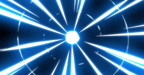 4k Enter Time Warp Flash Electric Stock Footage Video (100% Royalty ...