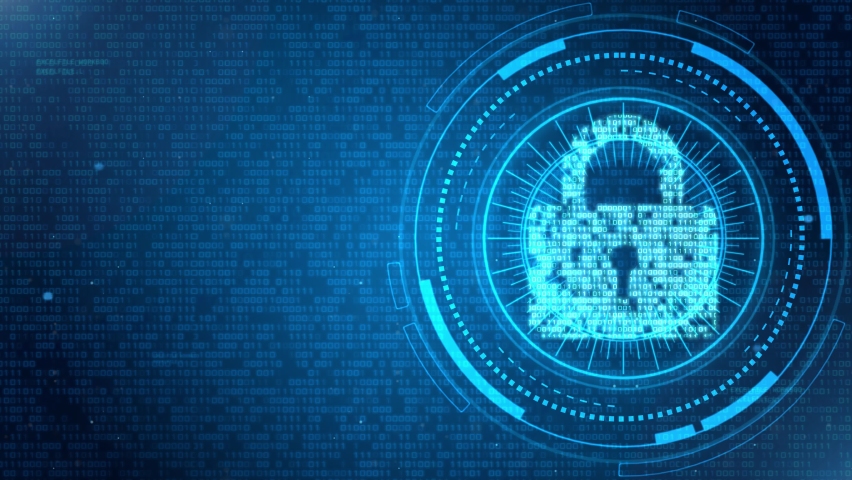 Security Breach System Hacked Alert Red Stock Footage Video (100% ...