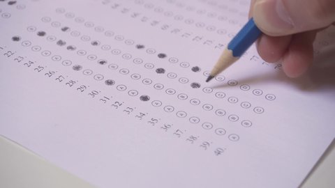 354 Multiple choice sheet Stock Video Footage - 4K and HD Video Clips ...