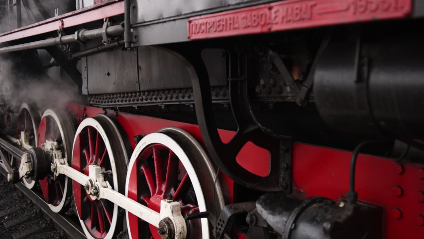 732 Blue steam locomotive Stock Video Footage - 4K and HD Video Clips ...