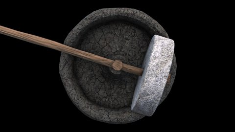 Old Flour Mill Top View Rotation Stock Footage Video (100% Royalty-free ...