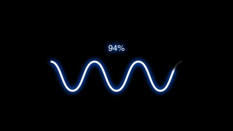 Modern Stylish Loading Screen Animation 4k Stock Footage Video (100% ...