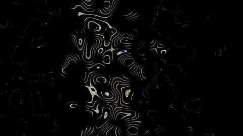 Electric Wave Pattern Background Animation Stock Footage Video (100% ...