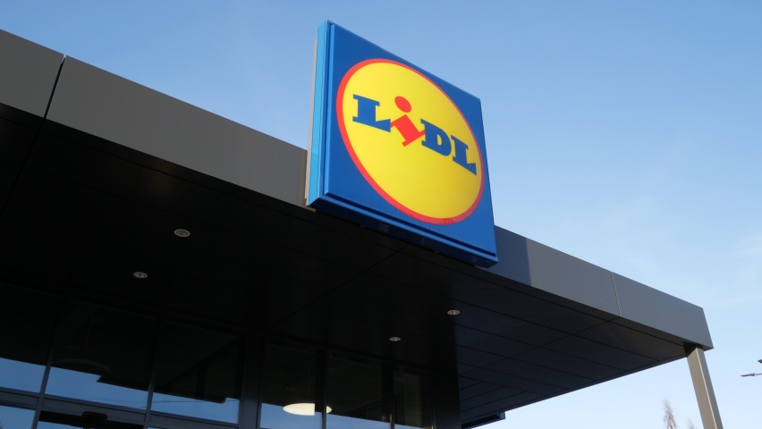 61 Lidl shop logo Stock Video Footage - 4K and HD Video Clips ...