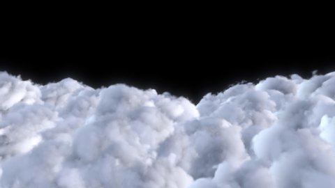 Looping Animation Clouds Sky Stock Footage Video (100% Royalty-free ...