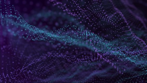 Floating Particles Loop Animation On Black Stock Footage Video (100% ...