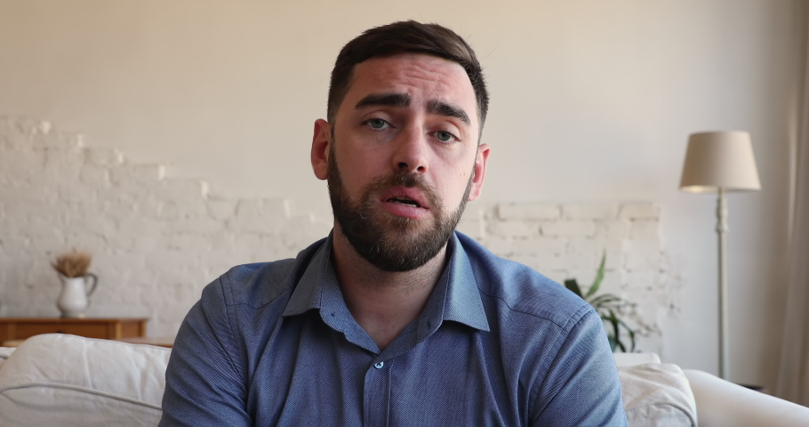 Vacant look on face Stock Video Footage - 4K and HD Video Clips ...