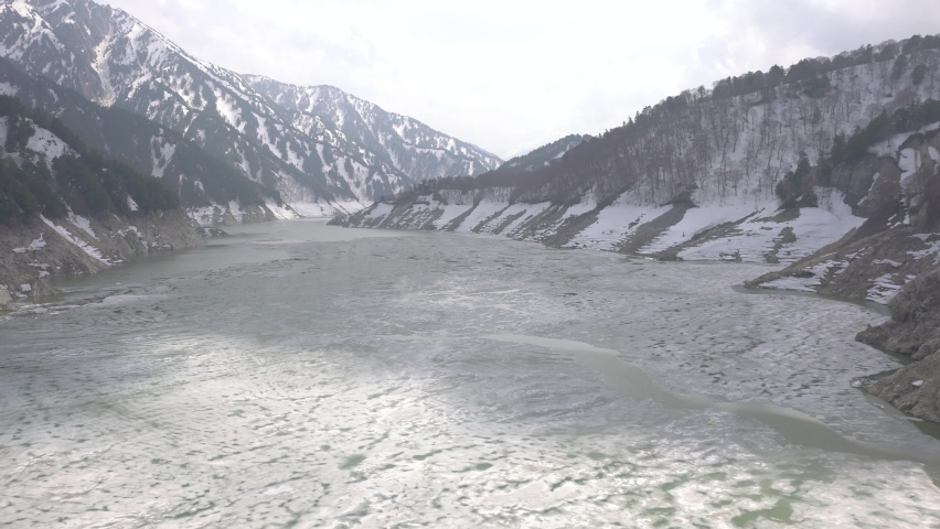 Ice dammed lake Stock Video Footage - 4K and HD Video Clips | Shutterstock