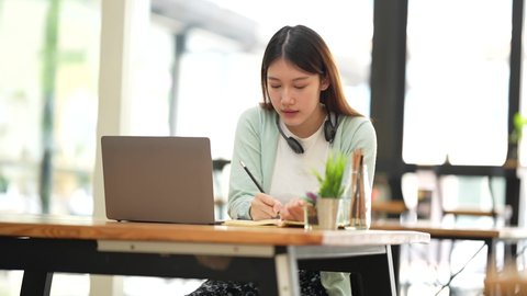 Young College Student Have Question Answer Stock Footage Video (100% ...