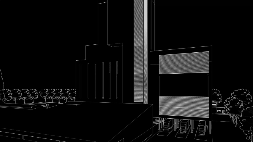 3d animation building project Stock Footage Video (100% Royalty-free ...