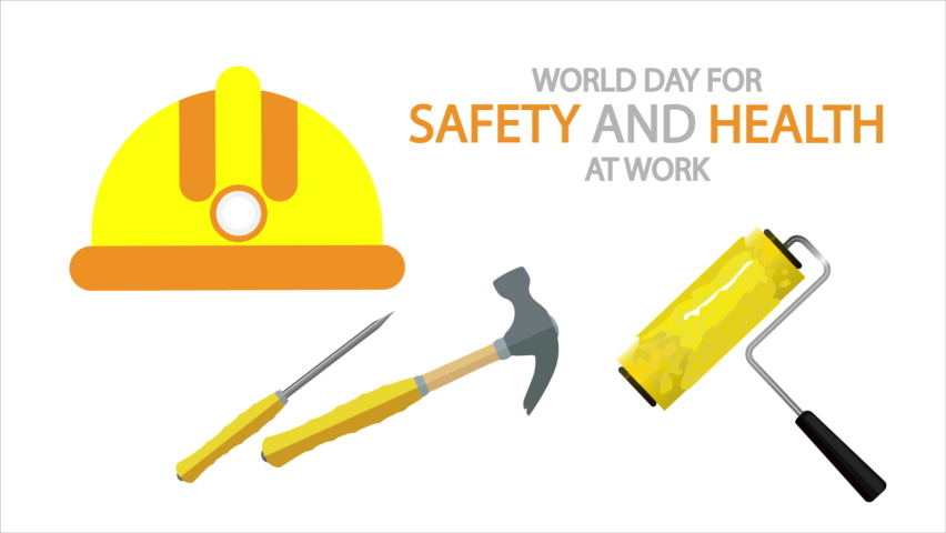 Construction safety world day Stock Video Footage - 4K and HD Video ...