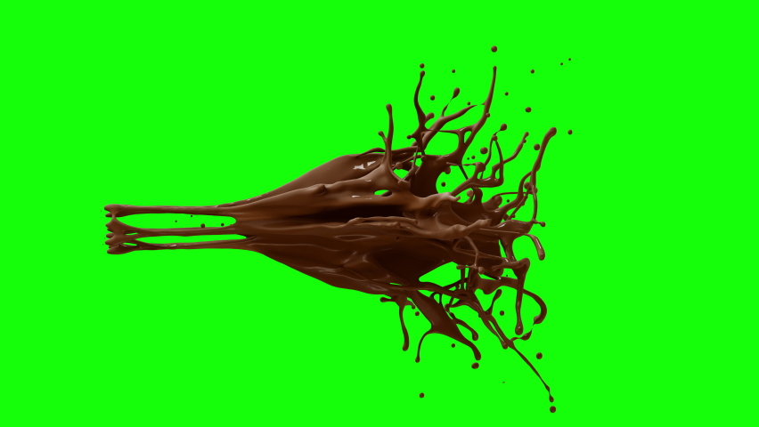 Chocolate Splash Stock Footage ~ Royalty Free Stock Videos | Pond5