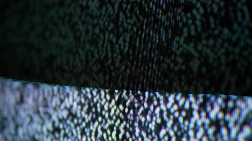 pixels static flickering noise interference distortion Stock Footage ...