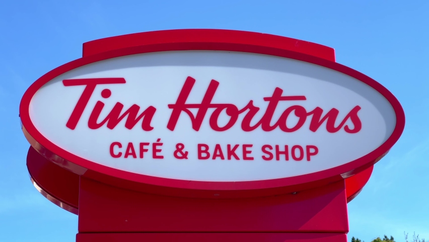 Tim hortons logo Stock Video Footage - 4K and HD Video Clips | Shutterstock