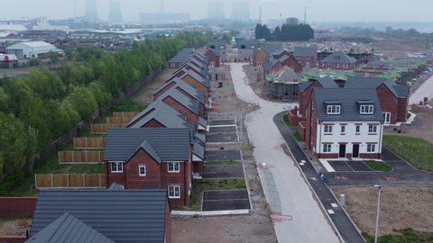 Unfinished Subdivision Incomplete Neighbourhood Housing Progress Stock ...