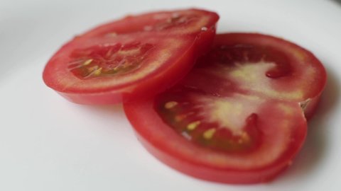 Slices Cheddar Colby Cheese Disappearing Stack Stock Footage Video (100 ...