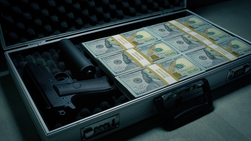 Mafia money gun man Stock Video Footage - 4K and HD Video Clips ...