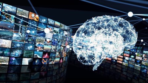 Ai Artificial Intelligence Image Analysis Digital Stock Footage Video ...