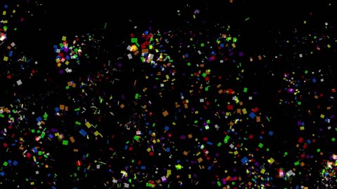 Confetti Celebration Animated Background Stock Footage Stock Footage ...