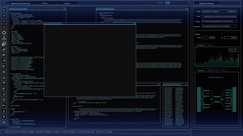 Software Backend Mockup Software Loading Screen Stock Footage Video (100% Royalty-free ...
