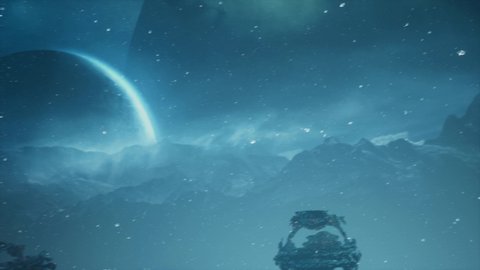 Super Cool Fantasy World Animation Stock Footage Video (100% Royalty ...