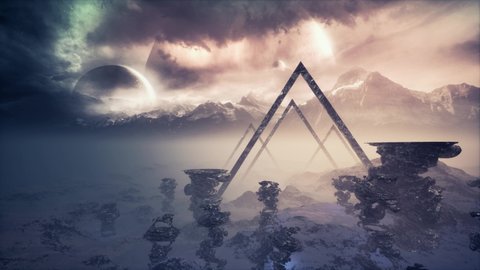 Super Cool Fantasy World Animation Stock Footage Video (100% Royalty ...