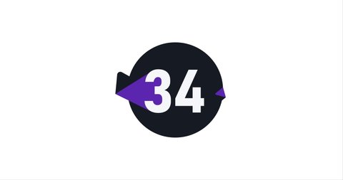 Number logo Stock Video Footage - 4K and HD Video Clips | Shutterstock