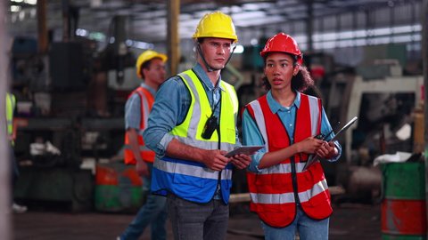 Training Trainee Concept Caucasian Male Engineer Stock Footage Video ...