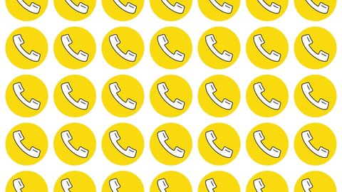 Phone icon pattern Stock Video Footage - 4K and HD Video Clips ...