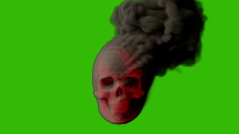 Green screen skull Stock Video Footage - 4K and HD Video Clips ...