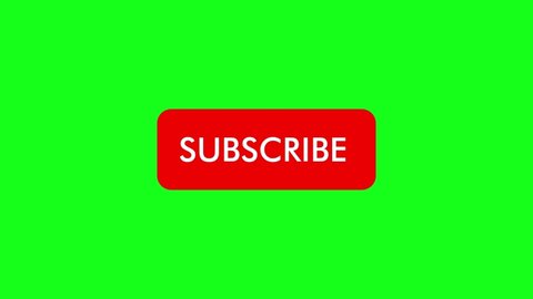 Subscribe Animation Greenscreen 4k Resolution Opening Stock Footage ...
