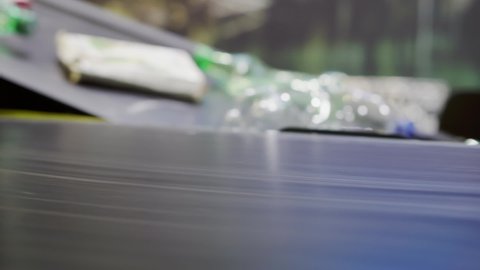 Waste Sorting Mechanical Manipulator Stock Footage Video (100% Royalty ...