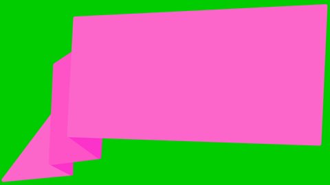 Animated Pink Symbol Ribbon Looped Video Stock Footage Video (100% ...