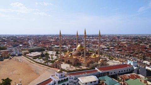 Central Jumaat Mosque Kwara State Ilorin Stock Footage Video (100% ...